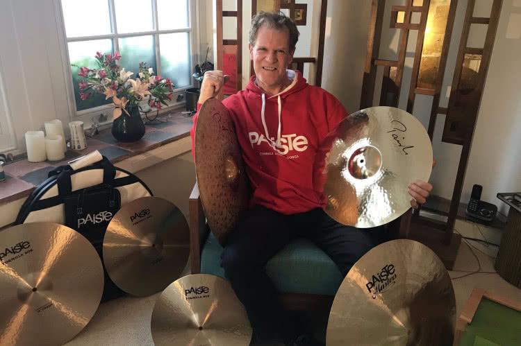 Gary Husband w rodzinie Paiste